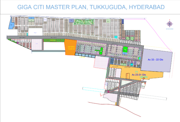 Vertex Giga City – Villa Plots for Sale in Tukkuguda